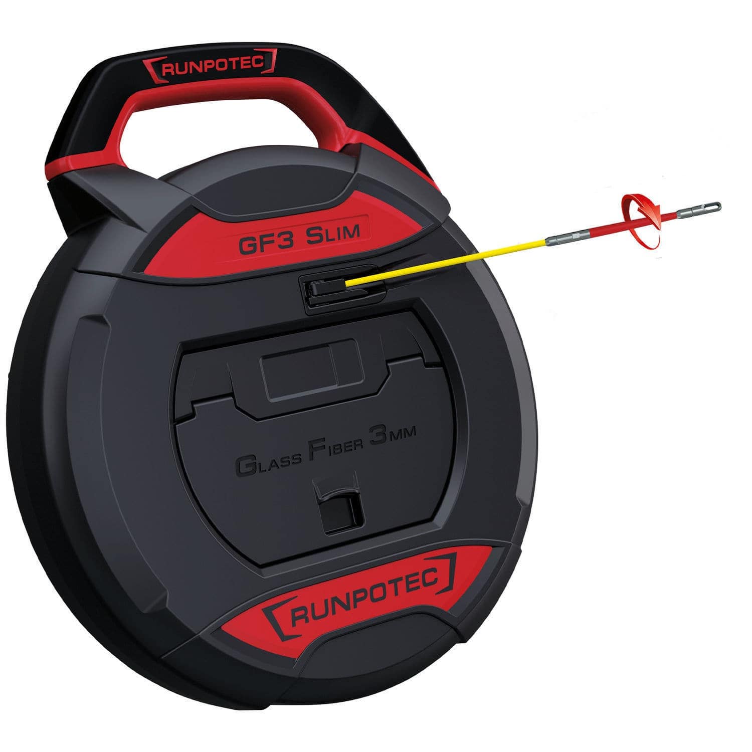 Fiberglass cable puller - GF3 SLIM - Runpotec GmbH - portable