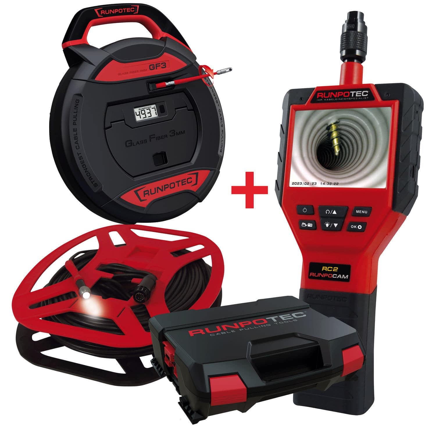 Pipe inspection camera - RC2 - Runpotec GmbH - digital / inspection / IP67