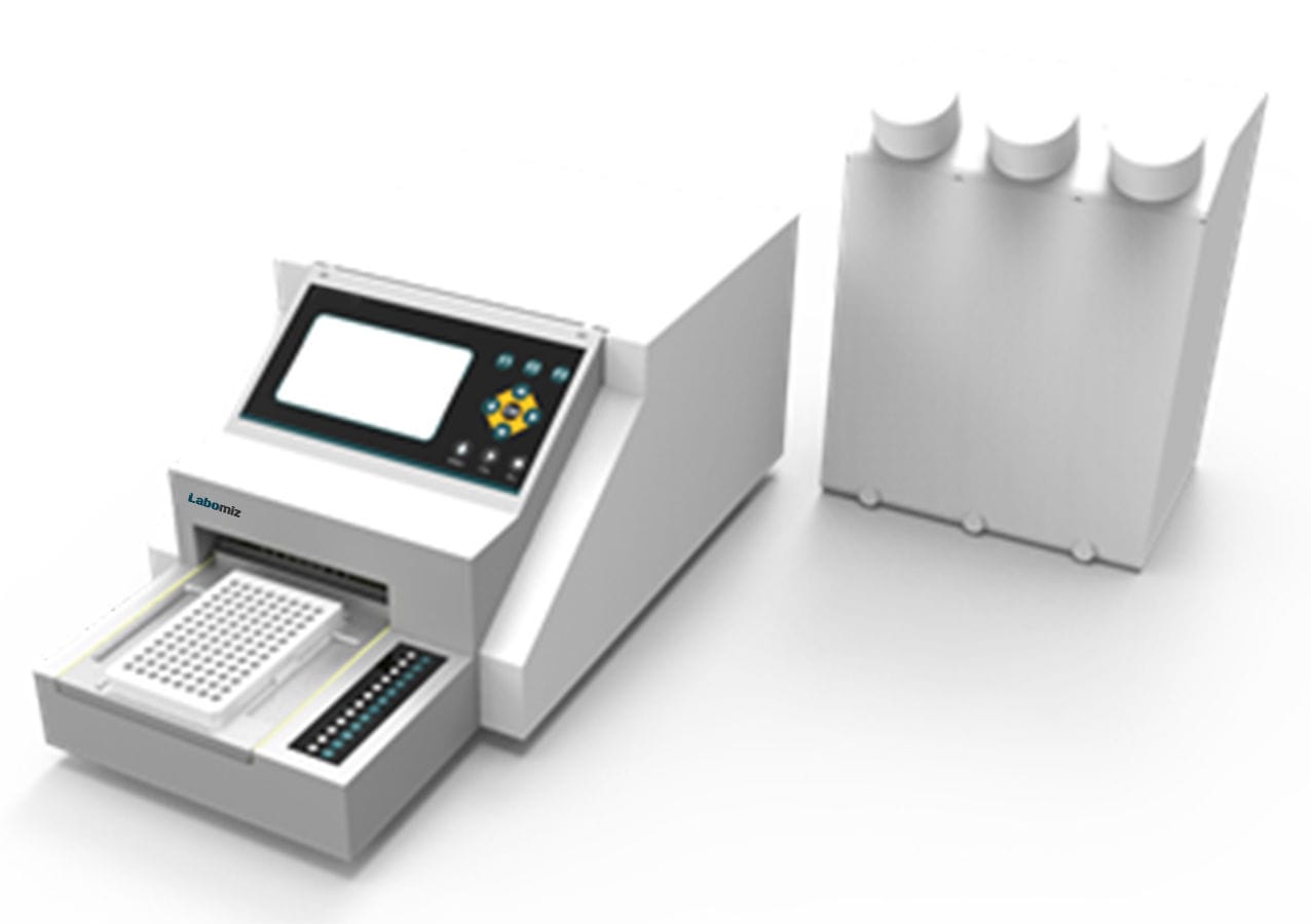 Microplate washing machine - MMPW-1A - Labomiz Inc. - semi-automatic
