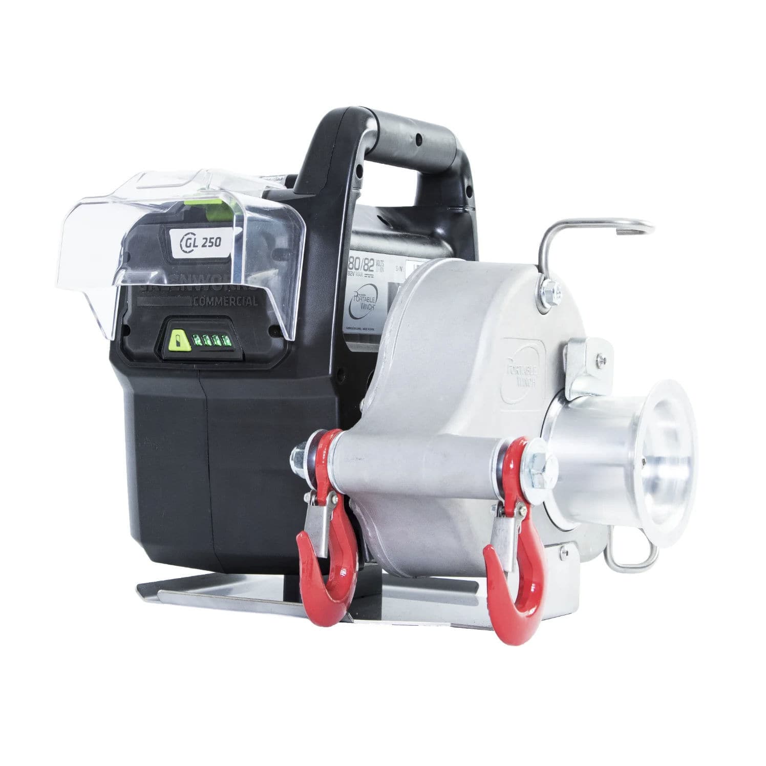 Pulling winch - PCW3000-Li-A - PORTABLE WINCH CO. - electric / wire rope