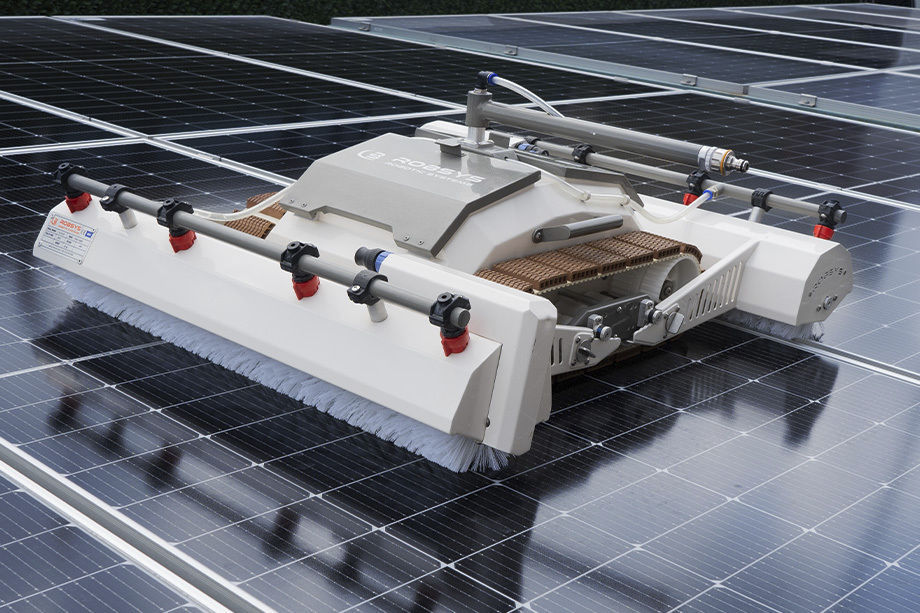 Solar panel cleaning robot - RTM MINI - Robsys Europe GmbH - dry ...