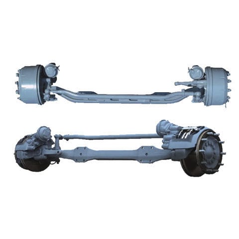 Tractor axle - 7.5T - Weichai Power Co., Ltd. - front/rear / steering