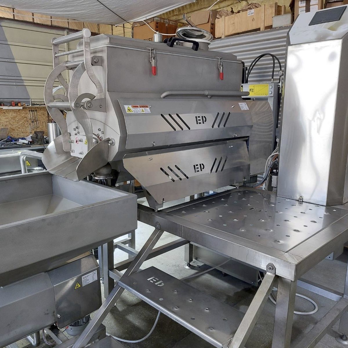 Steam industrial cooker - SF100s - Pandur LTD - for cheese