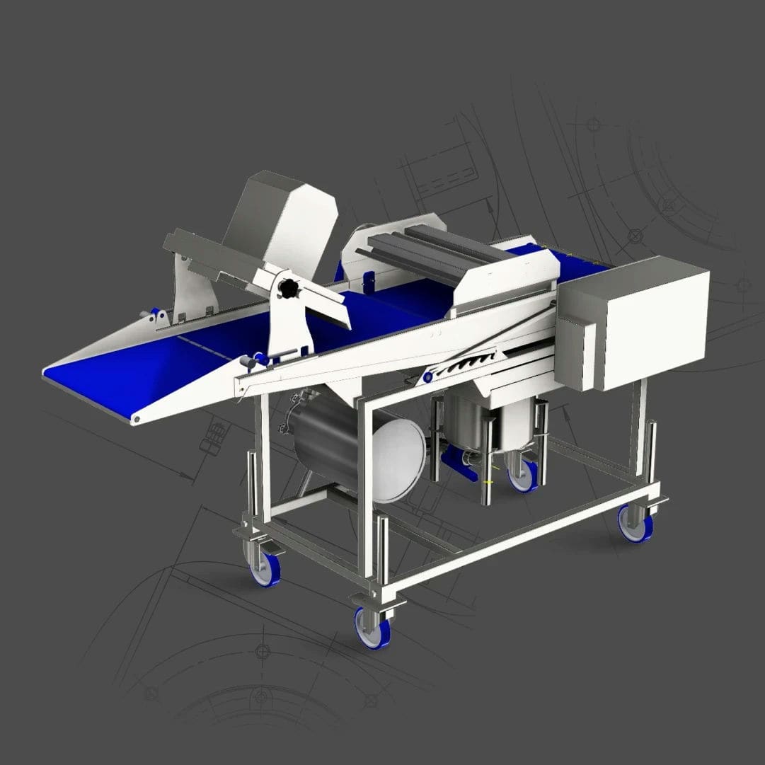 Meat batter breading machine - PASTELLINA - MTS srl - vegetable / for ...