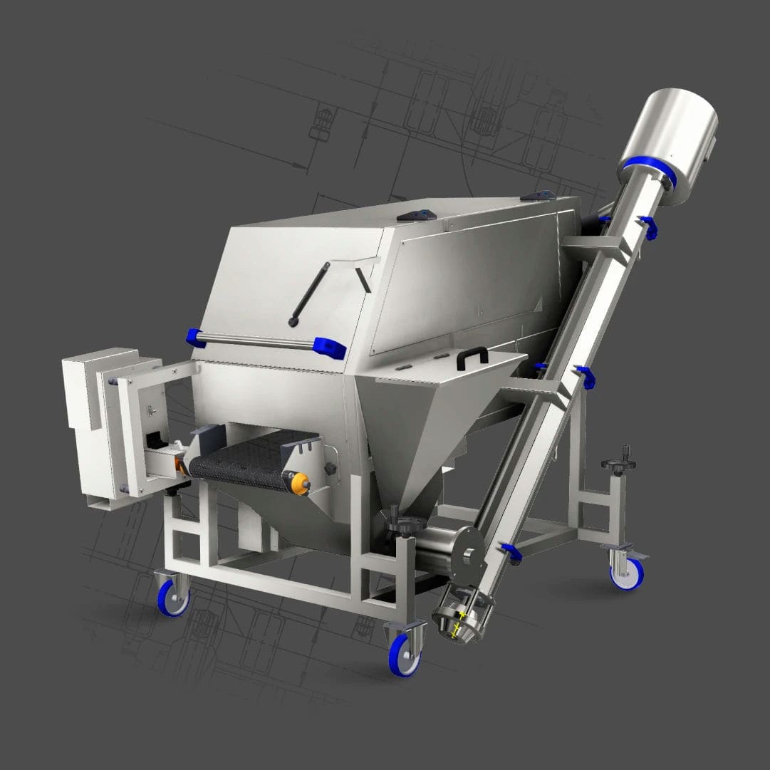 Drum batter breading machine - DRUMMY - MTS srl - meat / vegetable ...