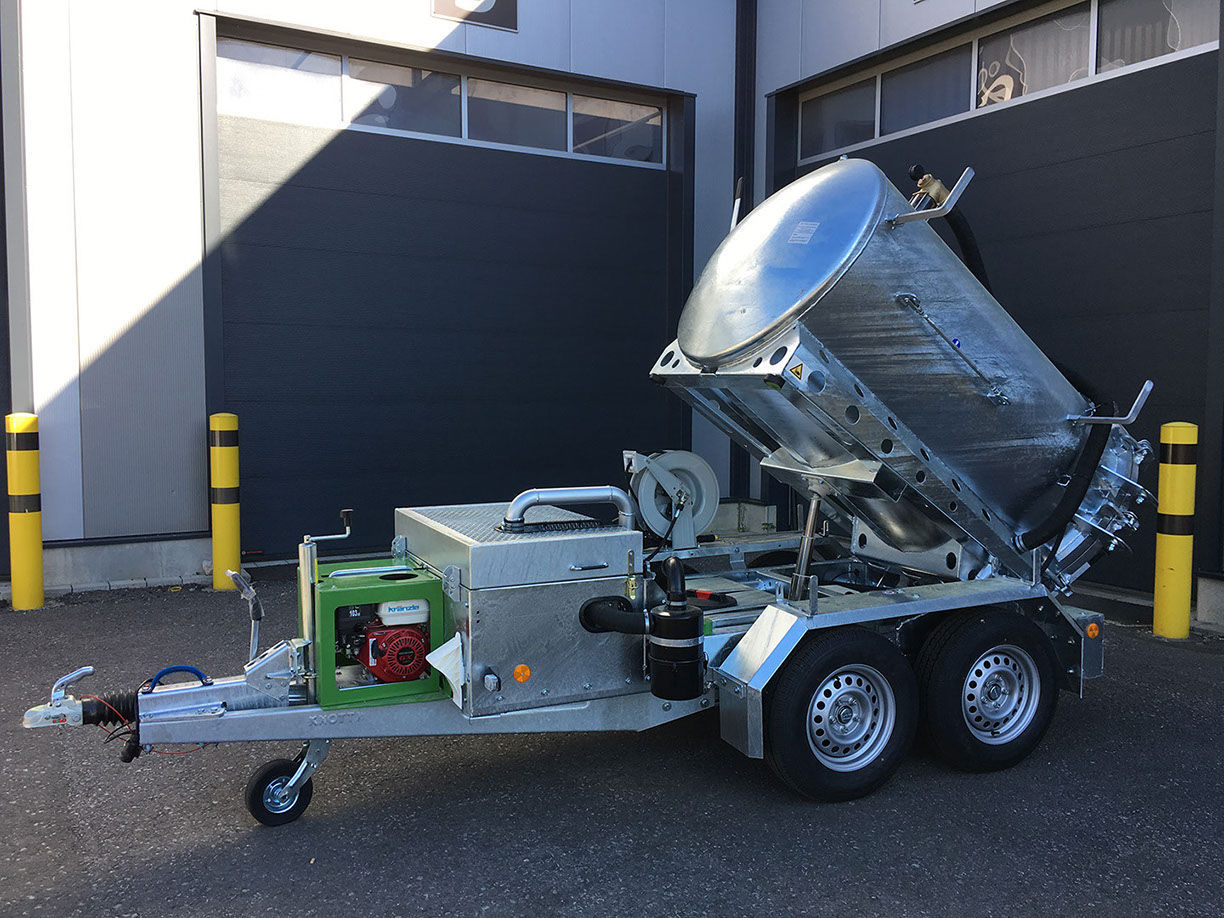 Liquid suction unit - M-VAC 1800 - Altro-Tec GbR - for the food ...