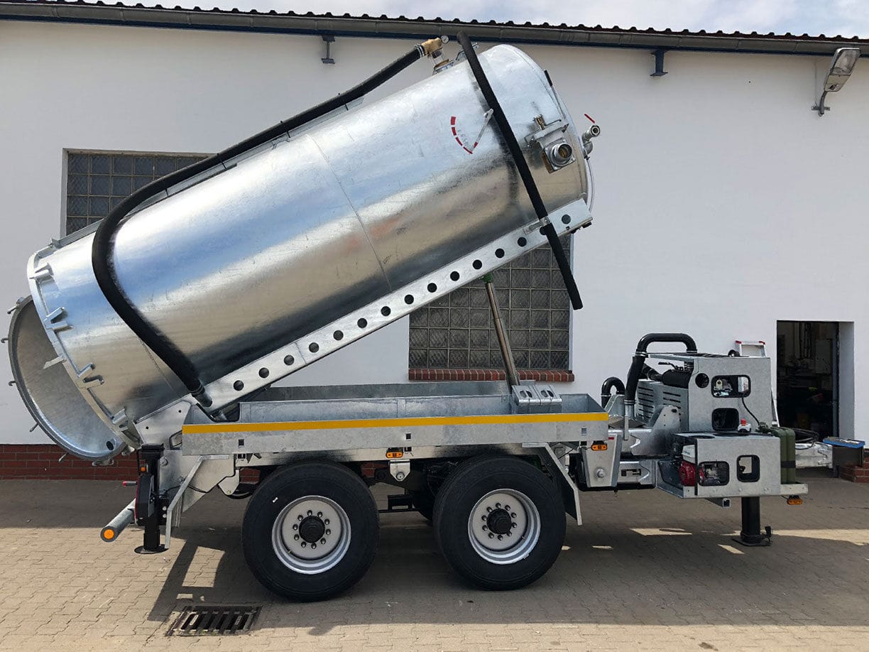 Liquid suction unit - M-VAC 7000 - Altro-Tec GbR - for the food ...