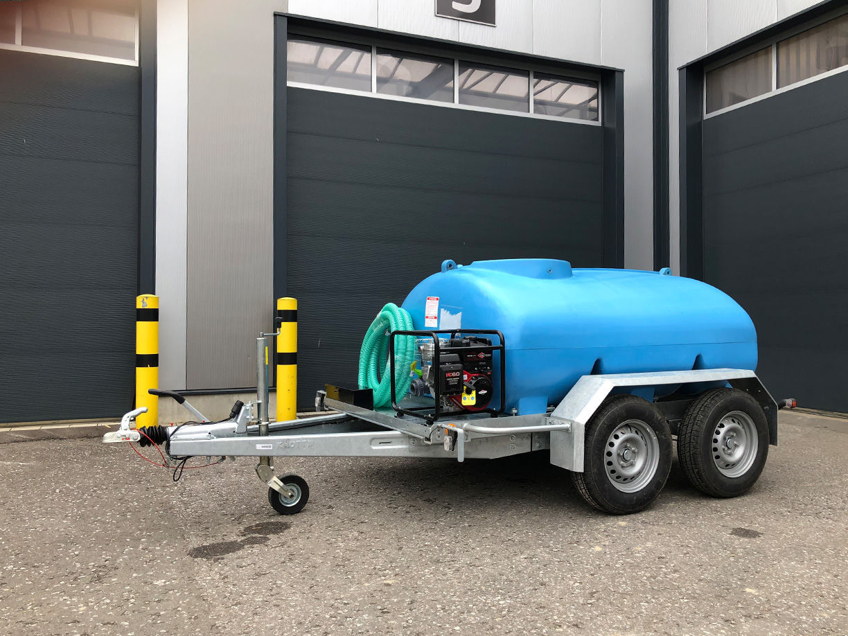 Water tank - M-WTP 2000 - Altro-Tec GbR - galvanized / transportable ...