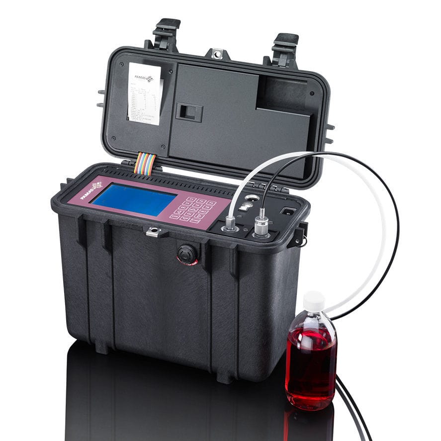 Liquid particle counter - S40 GO - PAMAS Partikelmess- und ...