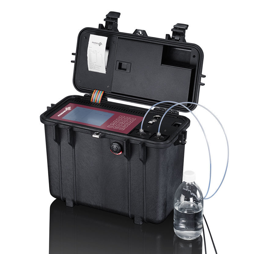 Liquid particle counter - S4031 GO - PAMAS Partikelmess- und ...