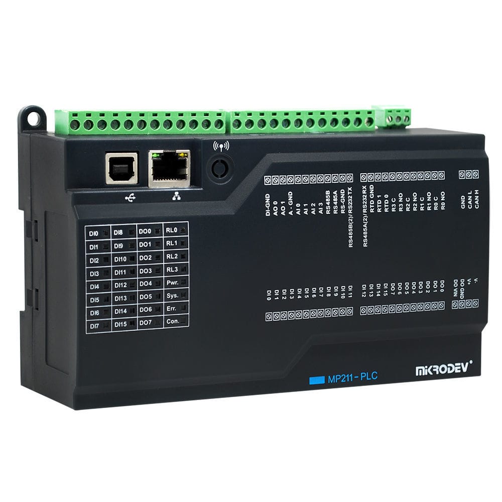 Integrated PLC - MP211-E1N-GA1-B6001 - Mikrodev - analog inputs ...