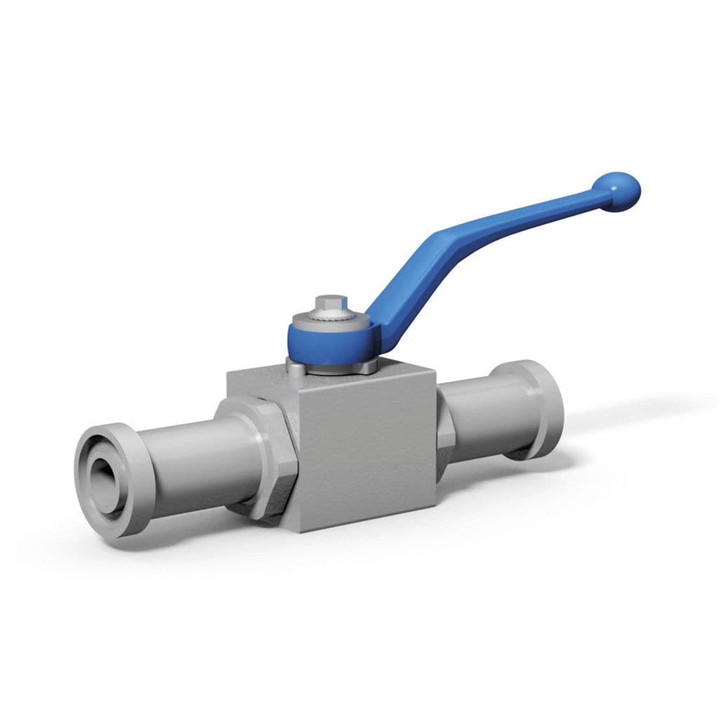 Ball valve - BKH series - MHA ZENTGRAF GmbH & Co. KG - lever ...