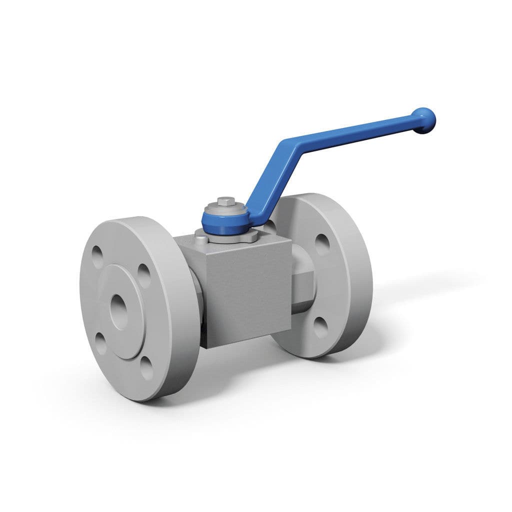 Ball valve - BKH series - MHA ZENTGRAF GmbH & Co. KG - lever / flange ...