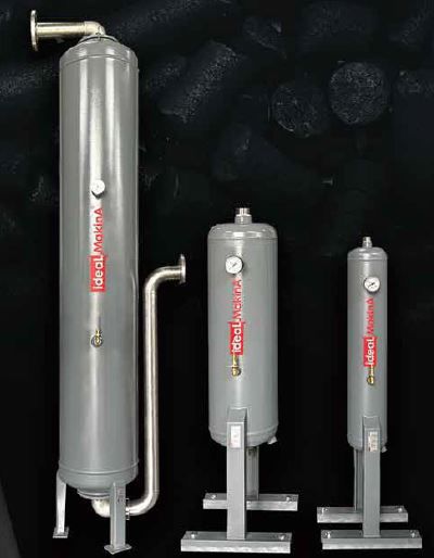 Air filter - IM-ICT series - IDEAL MAKINA - dust / activated carbon ...