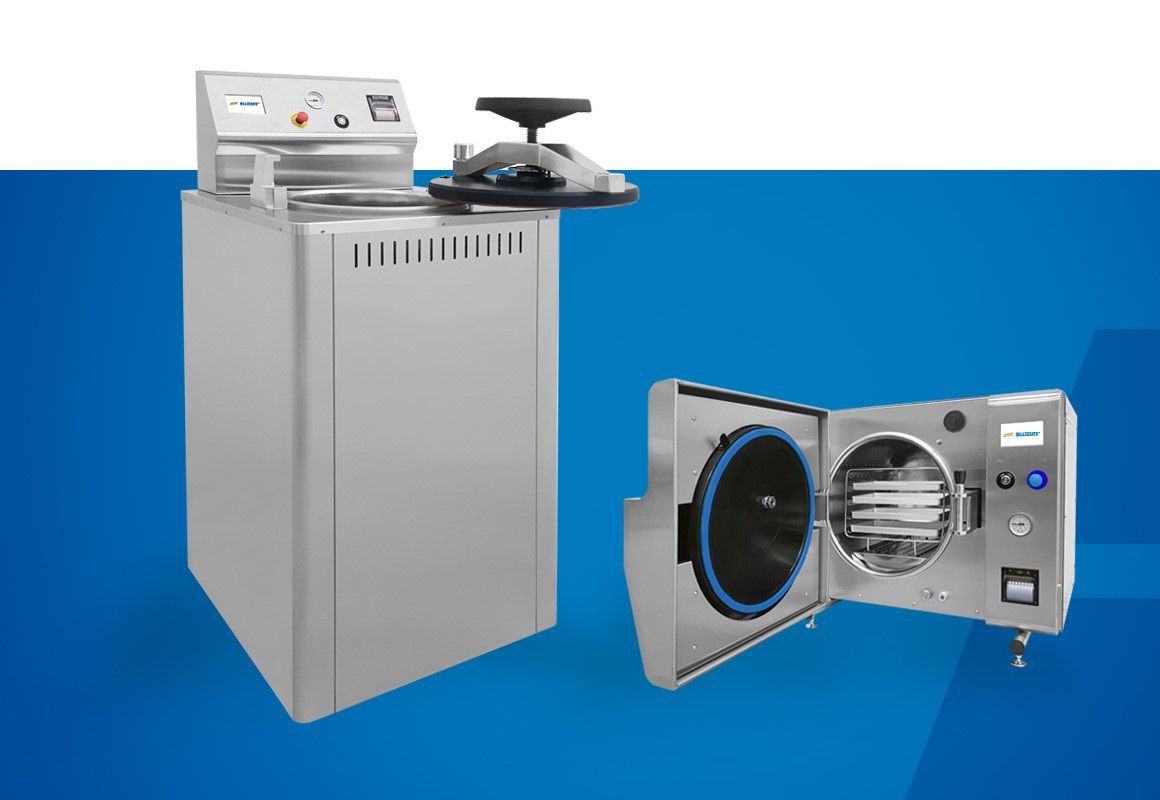 Laboratory autoclave - Sümer A.S. - automatic / vertical / vacuum