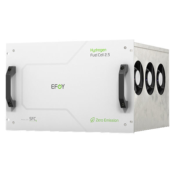 Hydrogen fuel cell - SFC Energy AG - air-cooled / emergency power supply