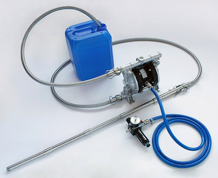 Diaphragm pump - Dr. Jessberger GmbH - filter / fuel / air