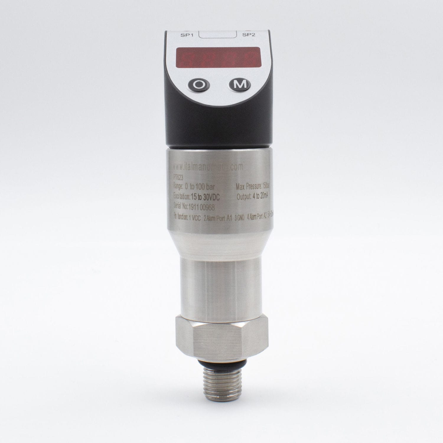 Electronic pressure switch - CSPT 623 - Italmanometri S.r.l - G 1/4 / G ...