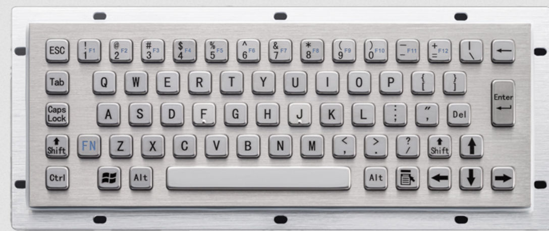 Desktop keyboard - IPC4-KBRD-8601-EN - IPC4 - ICC Digital Industrial ...