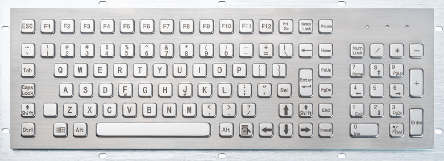 Desktop keyboard - IPC4-KBRD-8625-EN - IPC4 - ICC Digital Industrial ...