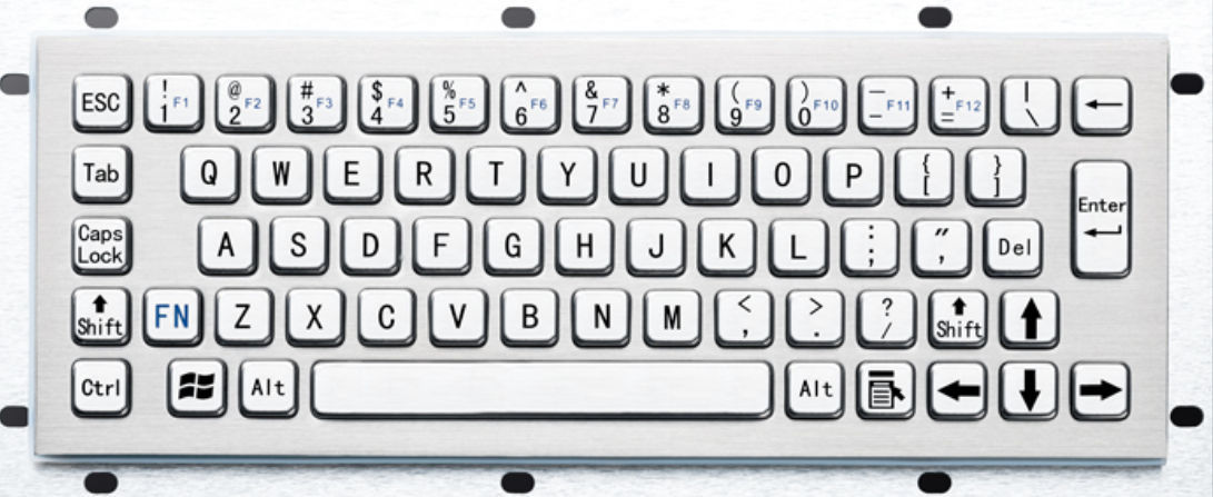 Desktop keyboard - IPC4-KBRD-8656-EN - IPC4 - ICC Digital Industrial ...