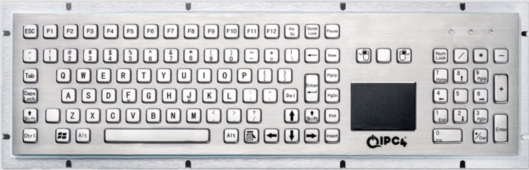 Desktop keyboard - IPC4-KBRD-TP-8605T-EN - IPC4 - ICC Digital ...
