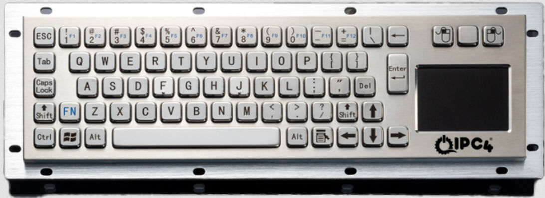 Desktop keyboard - IPC4-KBRD-TP-8635T-EN - IPC4 - ICC Digital ...