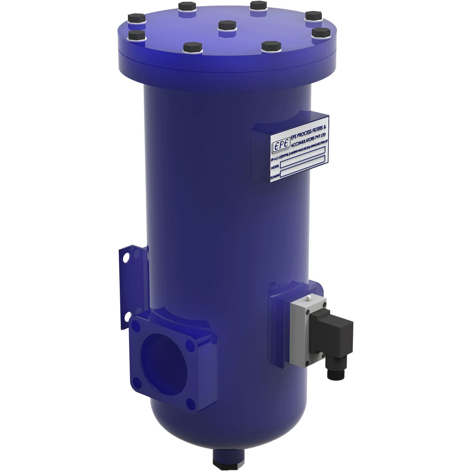 Hydraulic filter - 10/25/100-L - EPE Process Filters & Accumulators Pvt ...