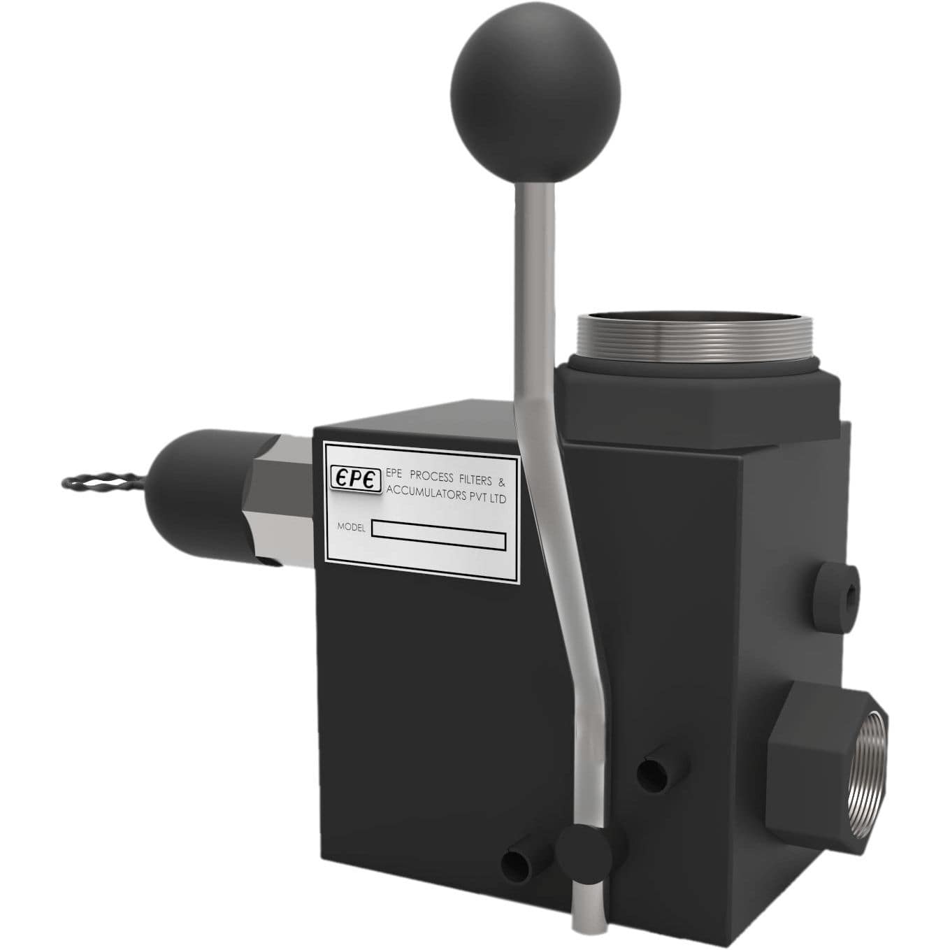 Accumulator safety block - B - EPE Process Filters & Accumulators Pvt. Ltd.