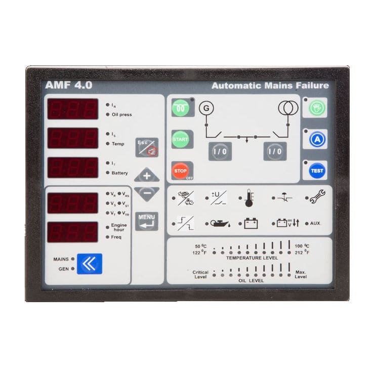 Automatic mains failure genset controller - AMF 4.0 - ENKO Elektronik ...