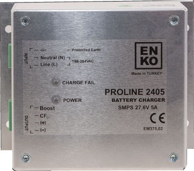 Panel-mount battery charger - EBC 2405 - ENKO Elektronik Kontrol ...