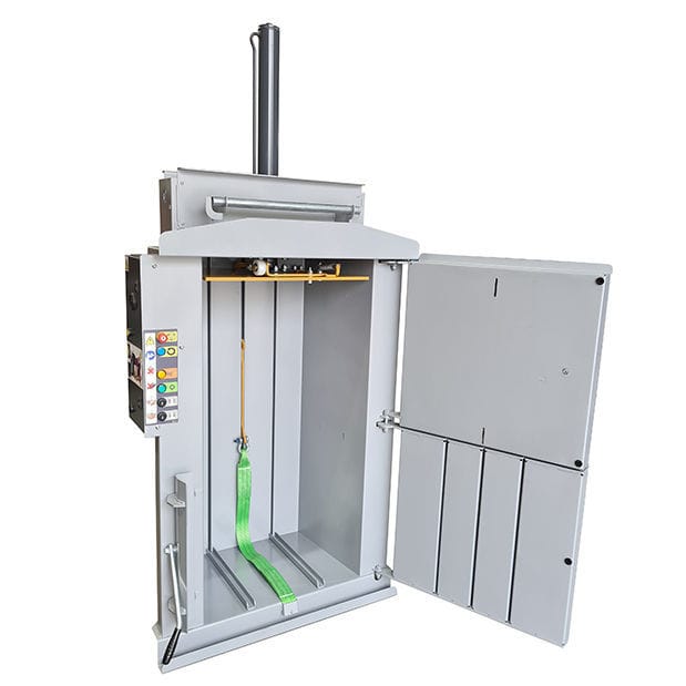 Vertical baling press - 75 - MACFAB BALERS - front-loading / for cardboard / for paper