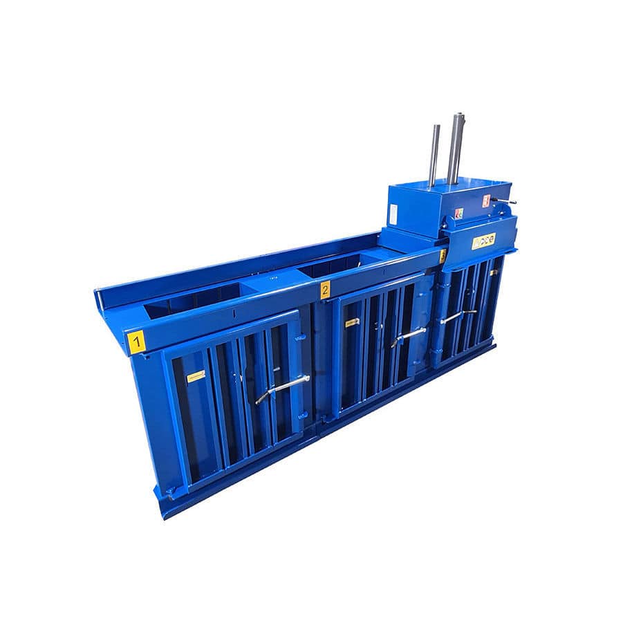 Vertical baling press - 75 Multi - MACFAB BALERS - front-loading / for ...