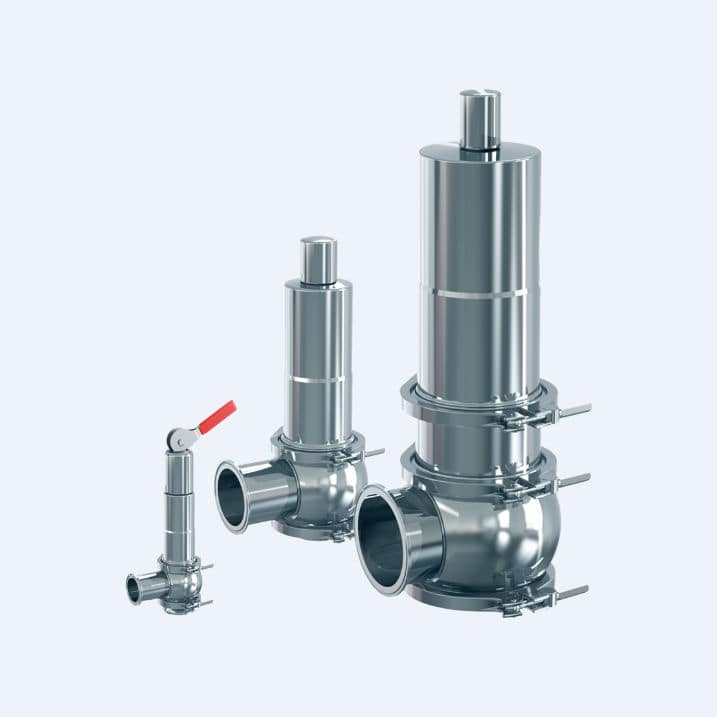 Gas relief valve - 4000 - Goetze KG Armaturen - air / for hygienic ...