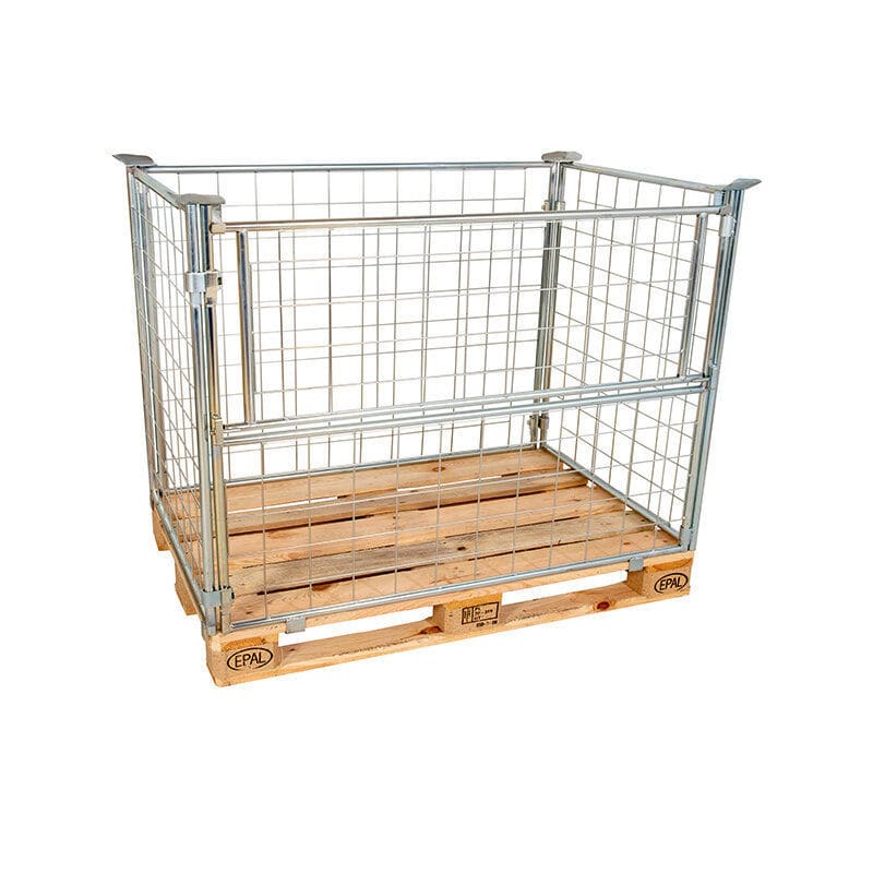 Metal pallet collar - AR80012001000CS1 - ESB Engineering-System-Bau ...