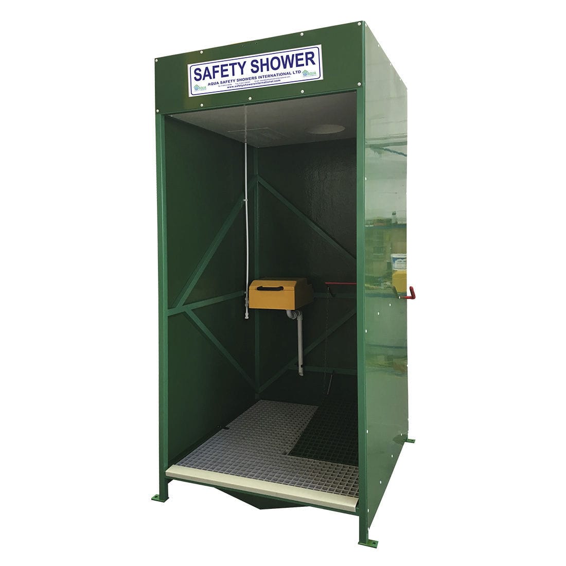 Floor-standing safety shower - CS1L - Aqua Safety Showers Internatioanl ...