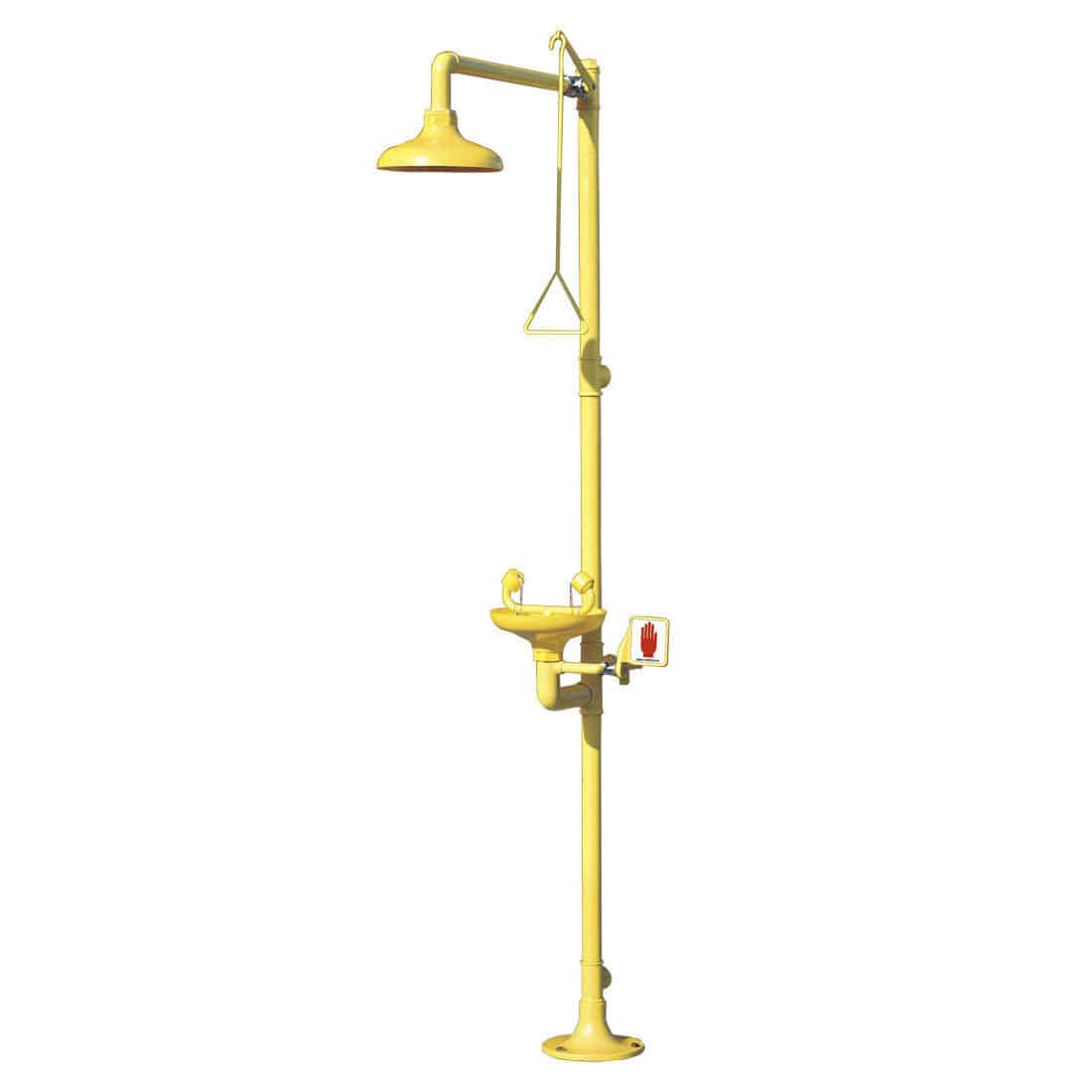 Floor-standing safety shower - FS1M-E - Aqua Safety Showers ...