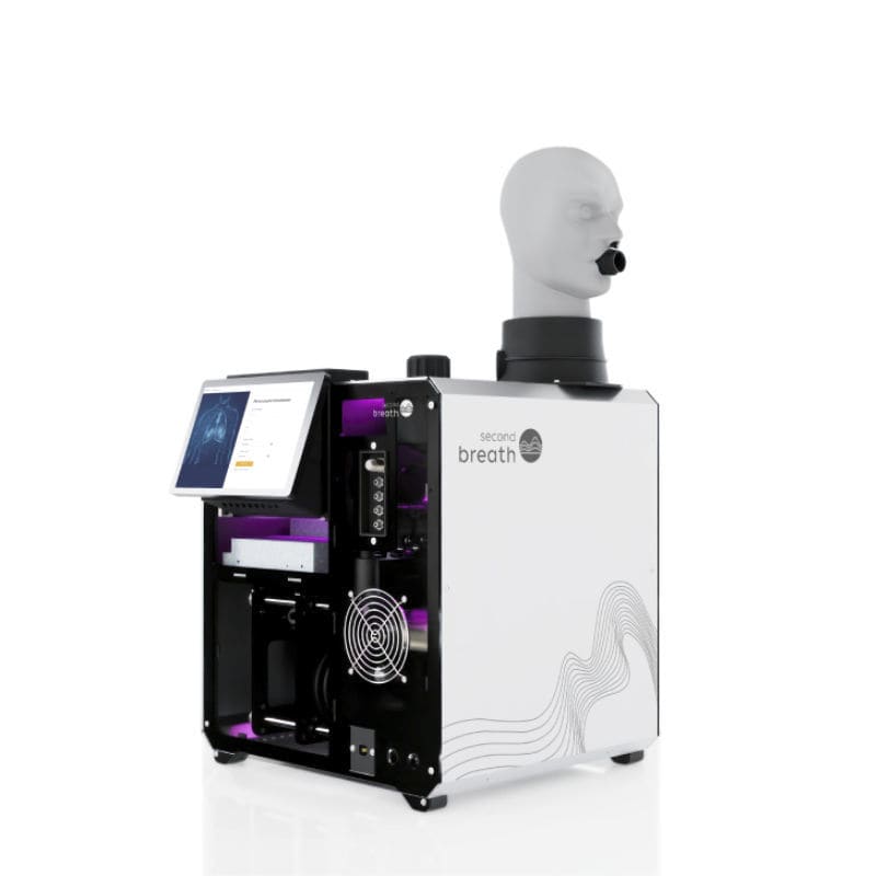 Breathing simulator - OXY ROBOT - Second Breath OÜ - for high-pressure ...