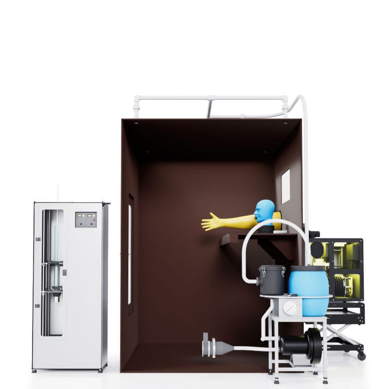 Silica dust clogging test equipment - Silica Dust - Second Breath OÜ ...