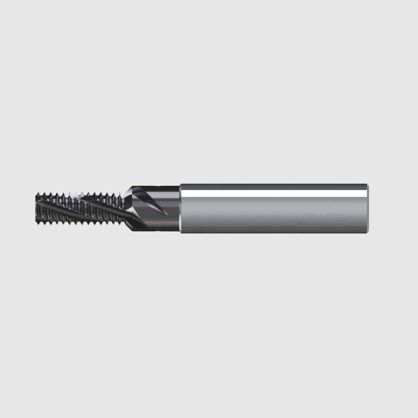 Solid carbide milling cutter - GFS - JBO - thread / chamfering / ISO