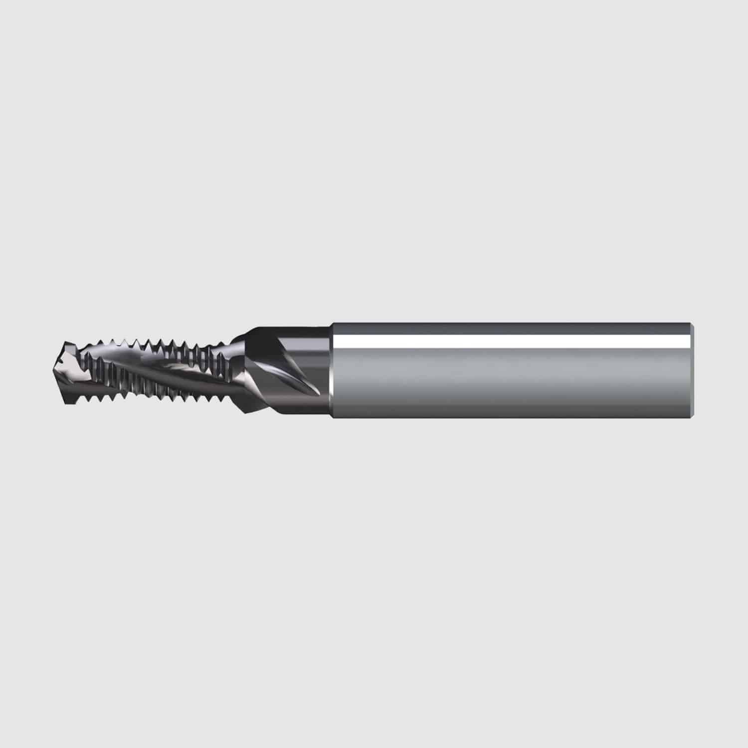 Solid carbide milling cutter - BGF 3 - JBO - thread / ISO / cutting