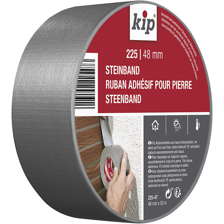 Masking tape - 225 - KIP - water-repellent / rubber / fabric