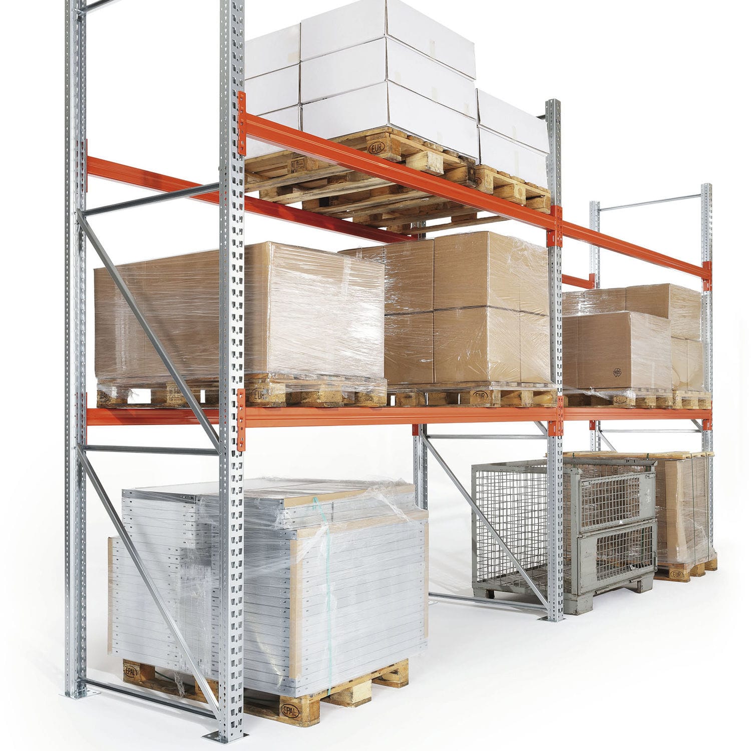 Pallet shelving - META MULTIPAL - META-Regalbau GmbH & Co. KG - multi ...