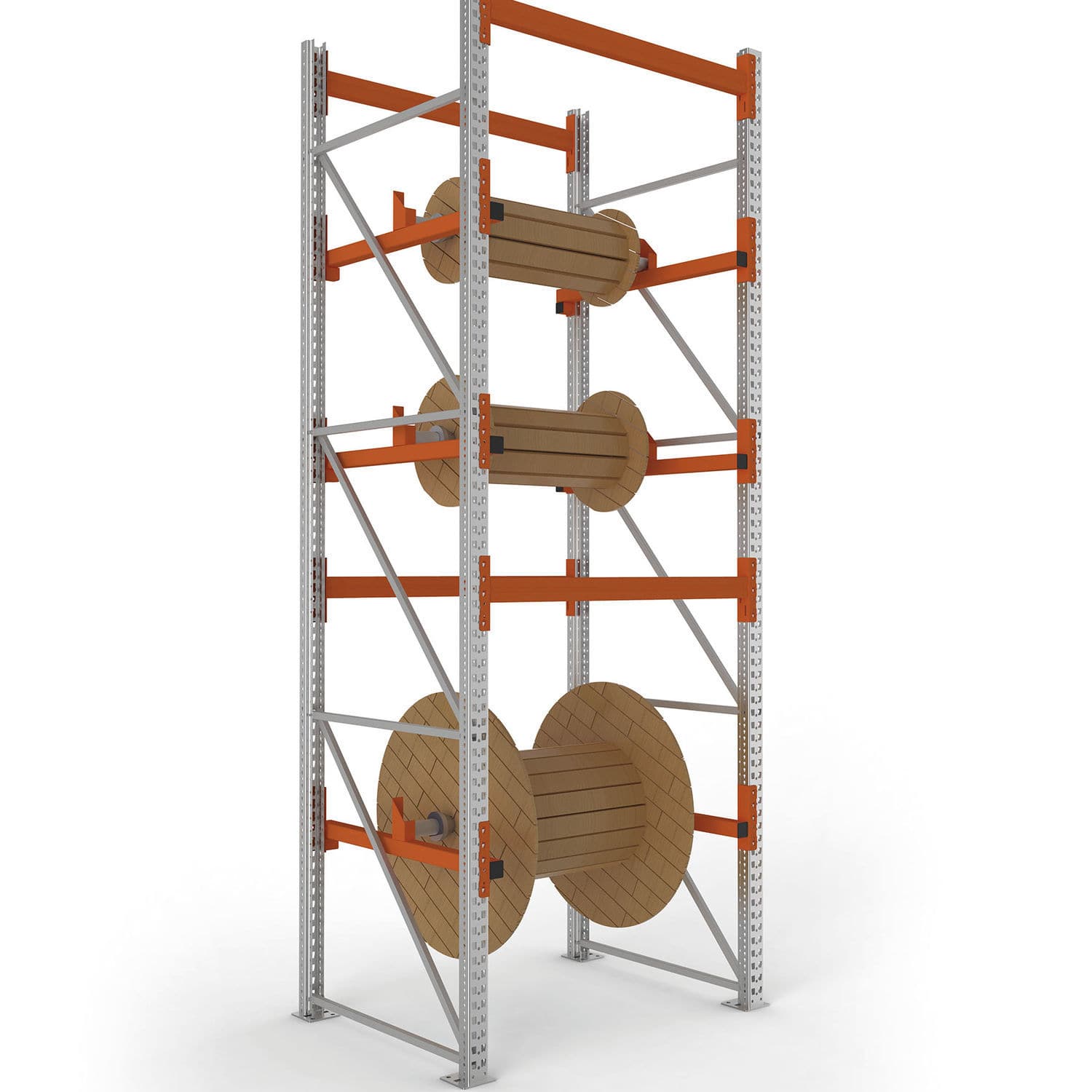 Cable reel shelving - META MULTIPAL - META-Regalbau GmbH & Co. KG ...