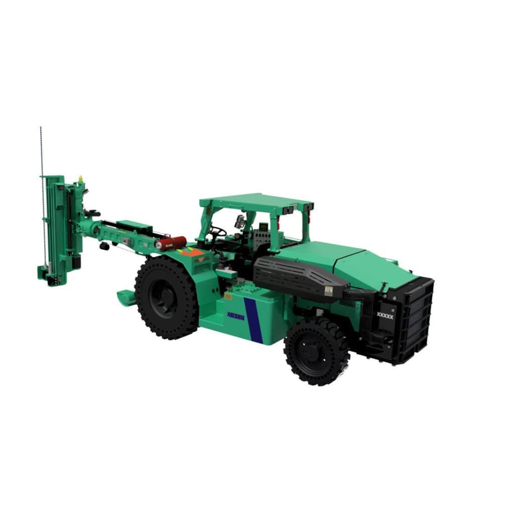 Diesel roof bolter - Prairie Machine