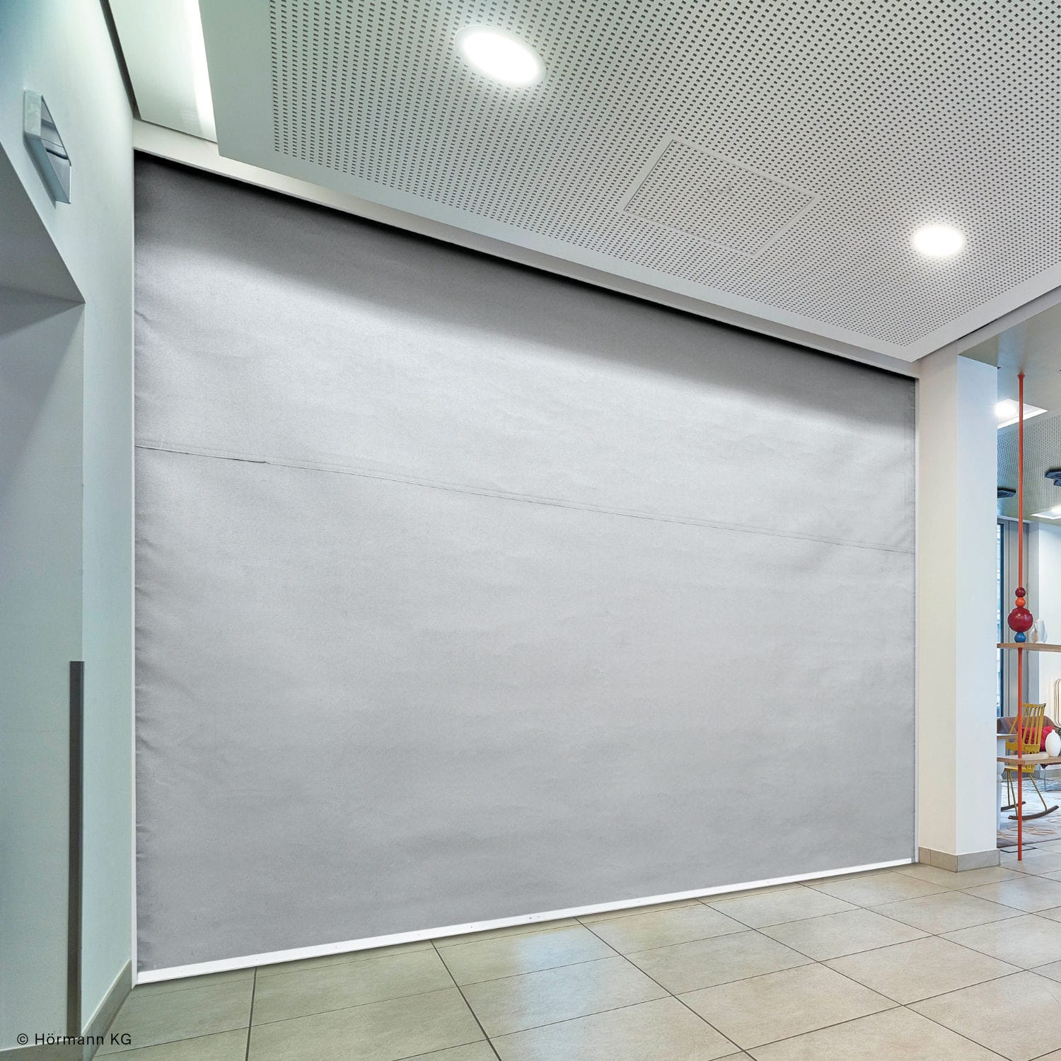 Fire protection curtain - CWS - fabric / firefighting