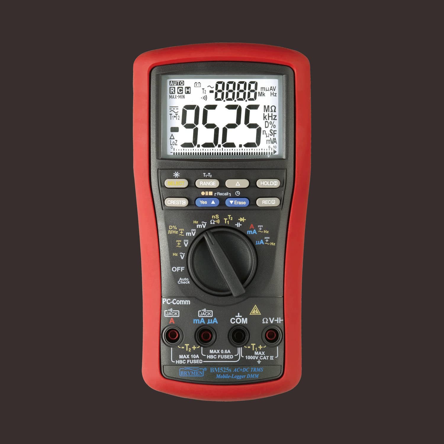 Cat IV multimeter - BM525s - BRYMEN - 10000 count digital / portable ...