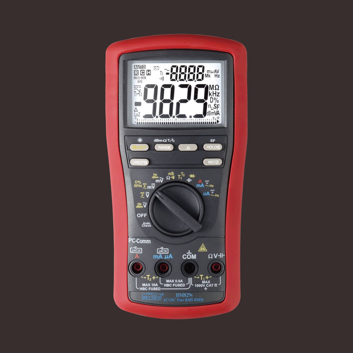 Cat IV multimeter - BM829s - BRYMEN - 10000 count digital / portable ...