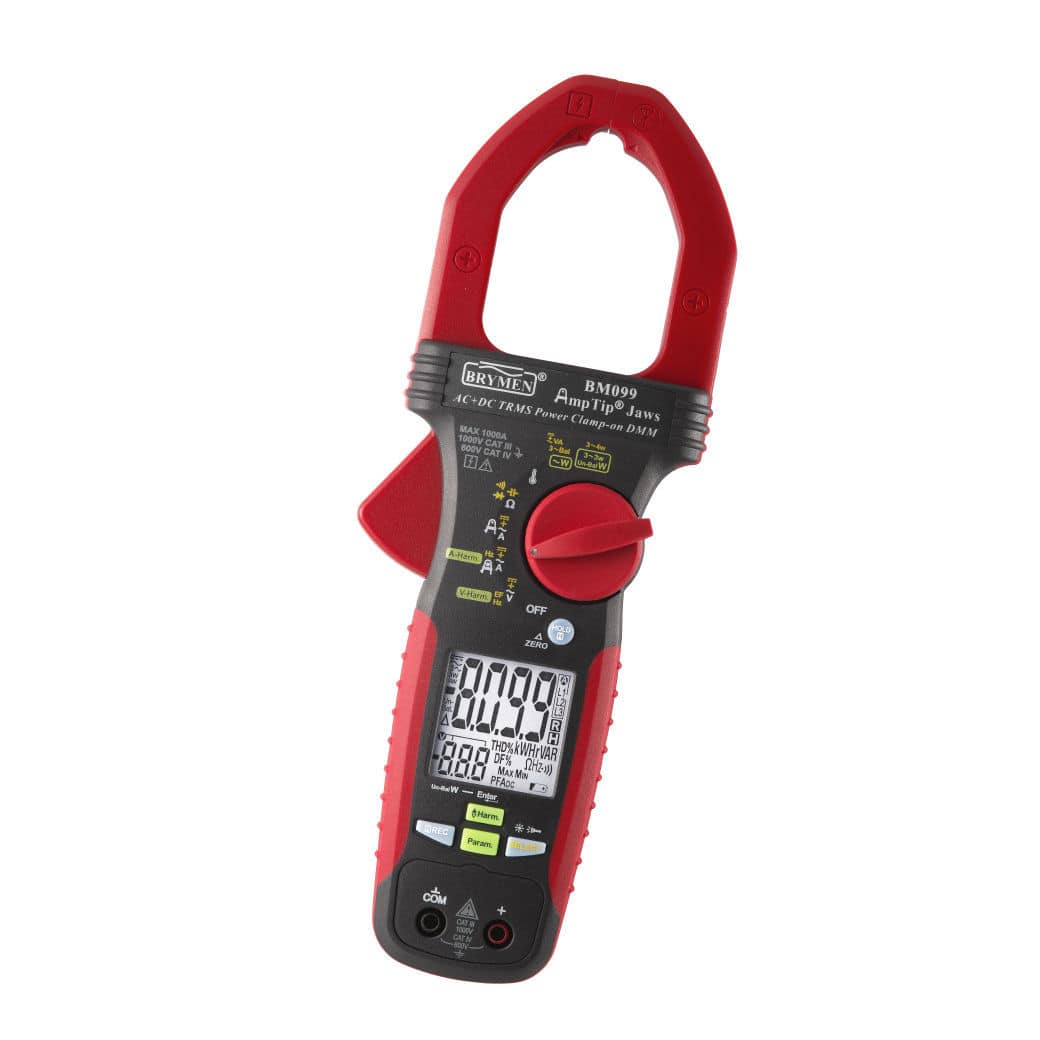 Digital clamp multimeter - BM099 - BRYMEN - portable / 1000 V / 600 V