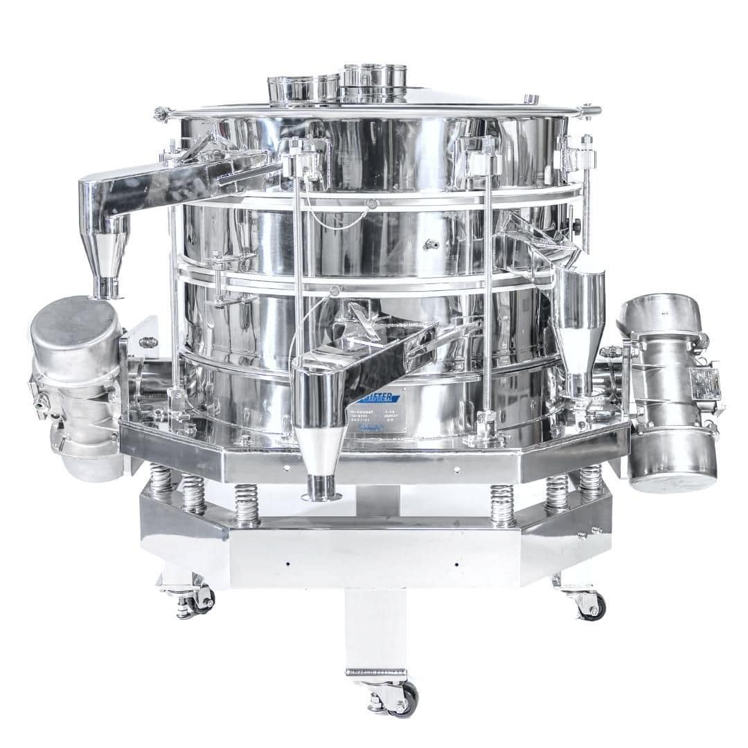 Powder screening machine - Hi-Sifter - Elcan Industries - dry screening ...